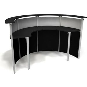 Exhibitline RD45.4 Reception Trade Show Counter - Indy Displays