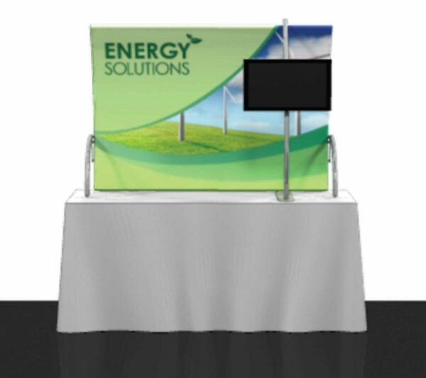 Formulate Tension Fabric Table Top Display Kit 3 - Indy Displays