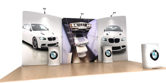 10' x 20' Waveline Media Displays - Indy Displays