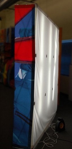 Burst 10ft Flat Backlit Pop Up Display - Indy Displays