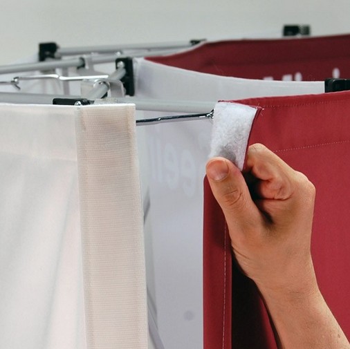 Burst 10ft Flat Backlit Pop Up Display - Indy Displays