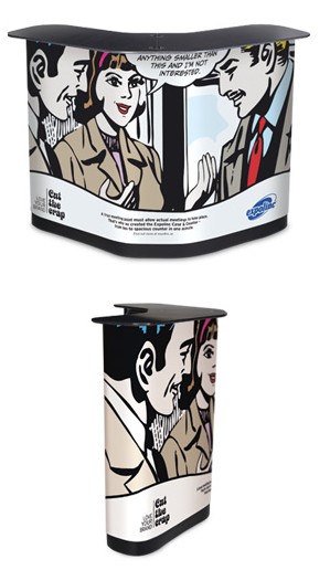 Expolinc Case & Counter Display - Indy Displays