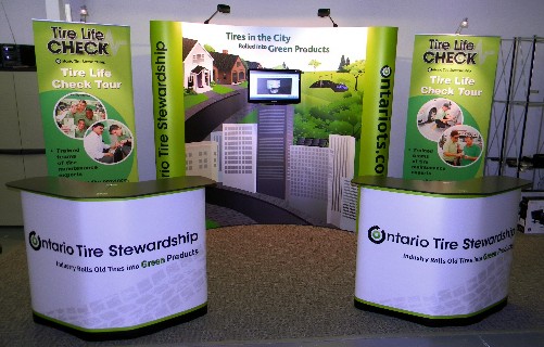 Expolinc Case & Counter Display - Indy Displays