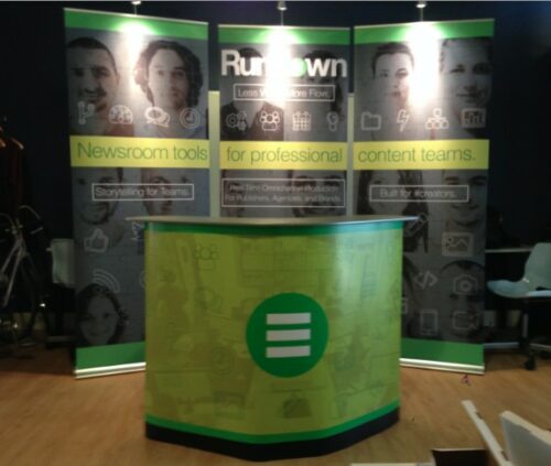 Expolinc Case & Counter Display - Indy Displays