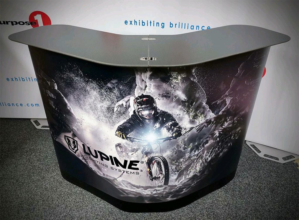 Expolinc Case & Counter Display - Indy Displays