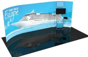 10' x 20' Horizontal Formulate Display Kit D - Indy Displays