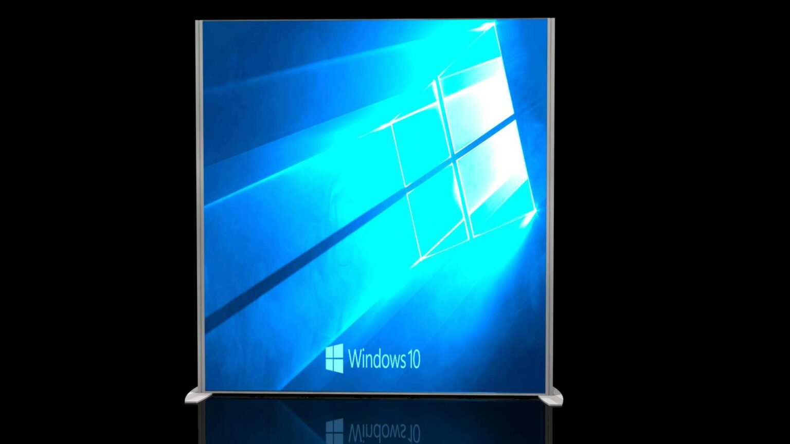 10' XVline x2 Backlit Trade Show Display - Indy Displays