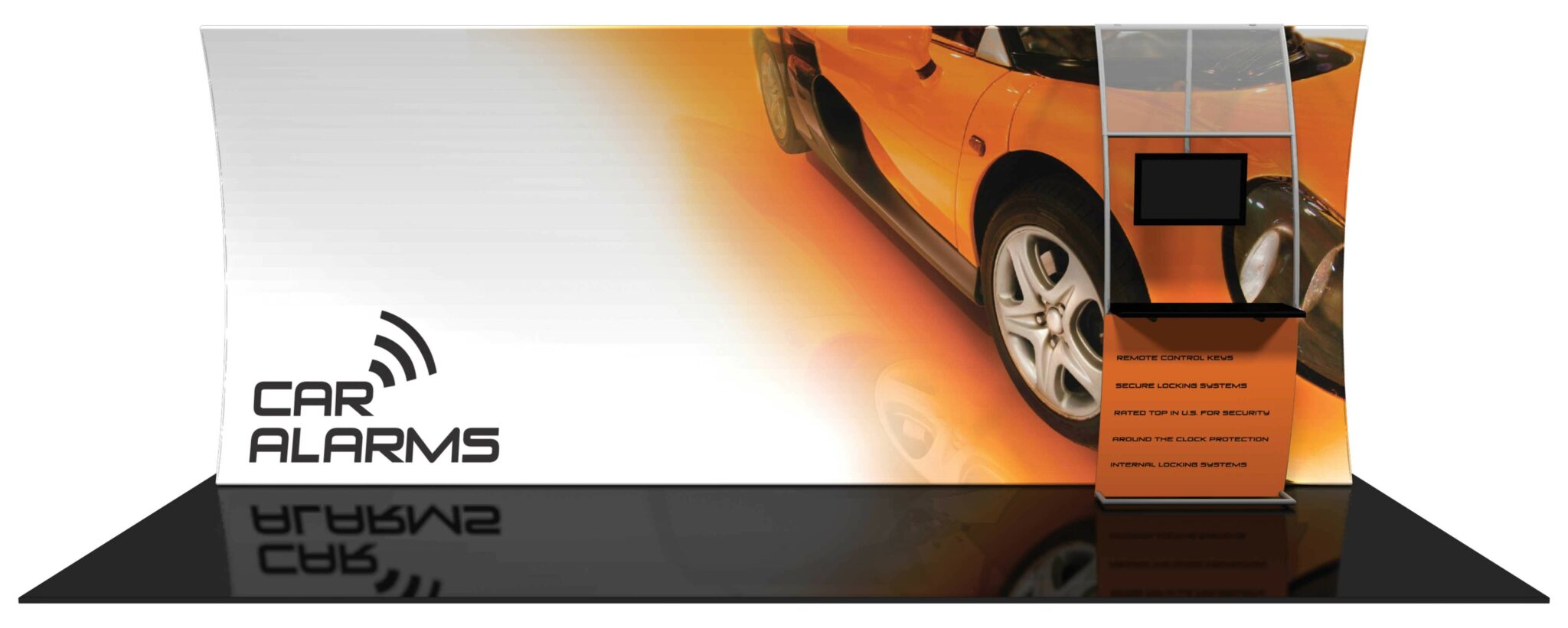 10' x 20' Vertical Formulate Monitor Display Kit B - Indy Displays