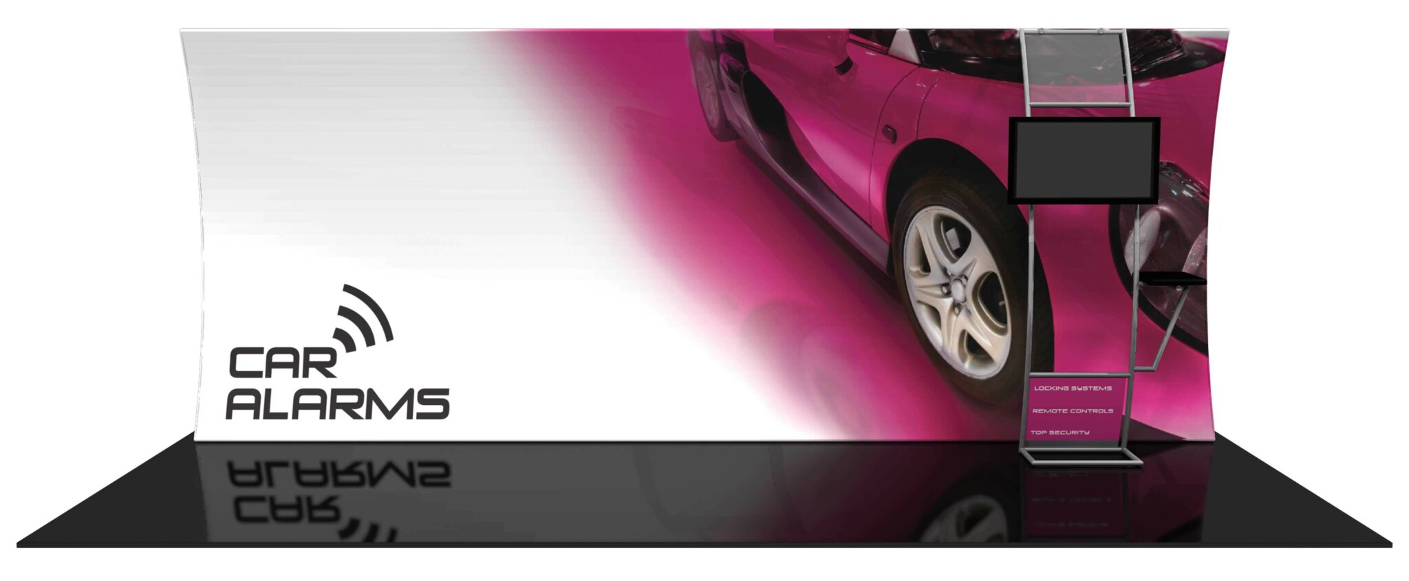 10' x 20' Vertical Formulate Monitor Display Kit C - Indy Displays