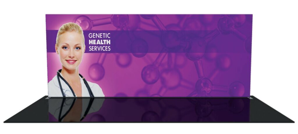 10' x 20' Flat (straight) Formulate Monitor Display Kit A - Indy Displays