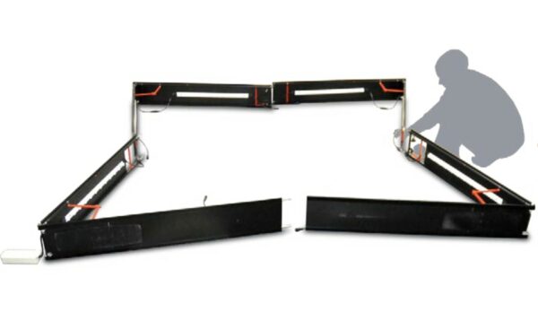 Backlit Pliko Portable Lightbox Trade Show Display - Indy Displays