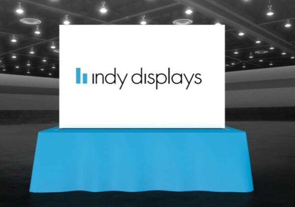 8ft Backlit Table Top LED Modular Display - Indy Displays