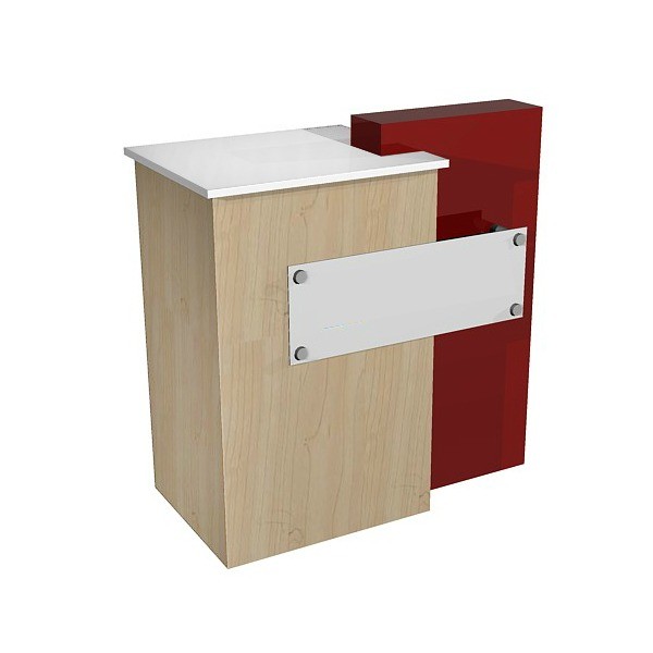 LED Light Box Trade Show Counter - Indy Displays