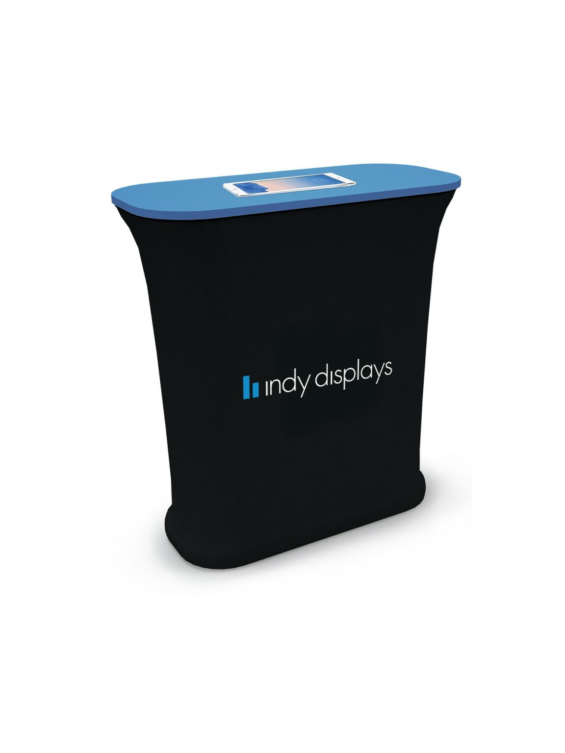 iPad Tension Fabric Counter - Indy Displays