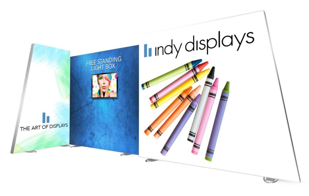 8ft LED Lightbox Monitor Display - Indy Displays