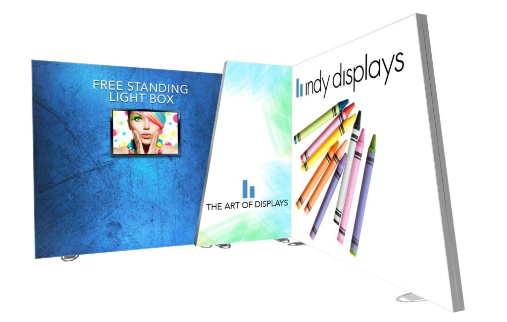 8ft LED Lightbox Monitor Display - Indy Displays