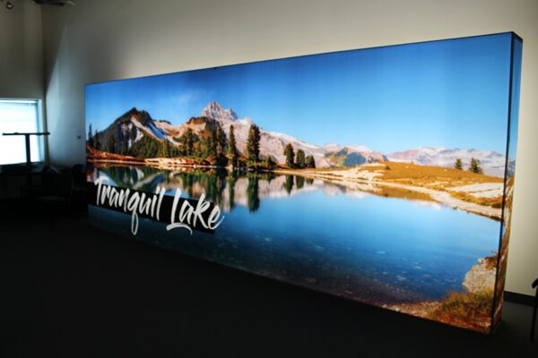 20' NEXT! Backlit SEG Pop Up Display - Indy Displays