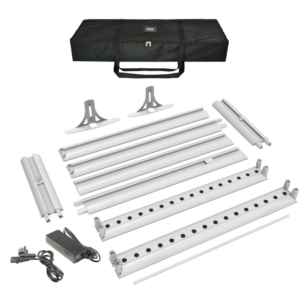 3ft LightenUp / Lucid Tool-Free Backlit Display - Indy Displays