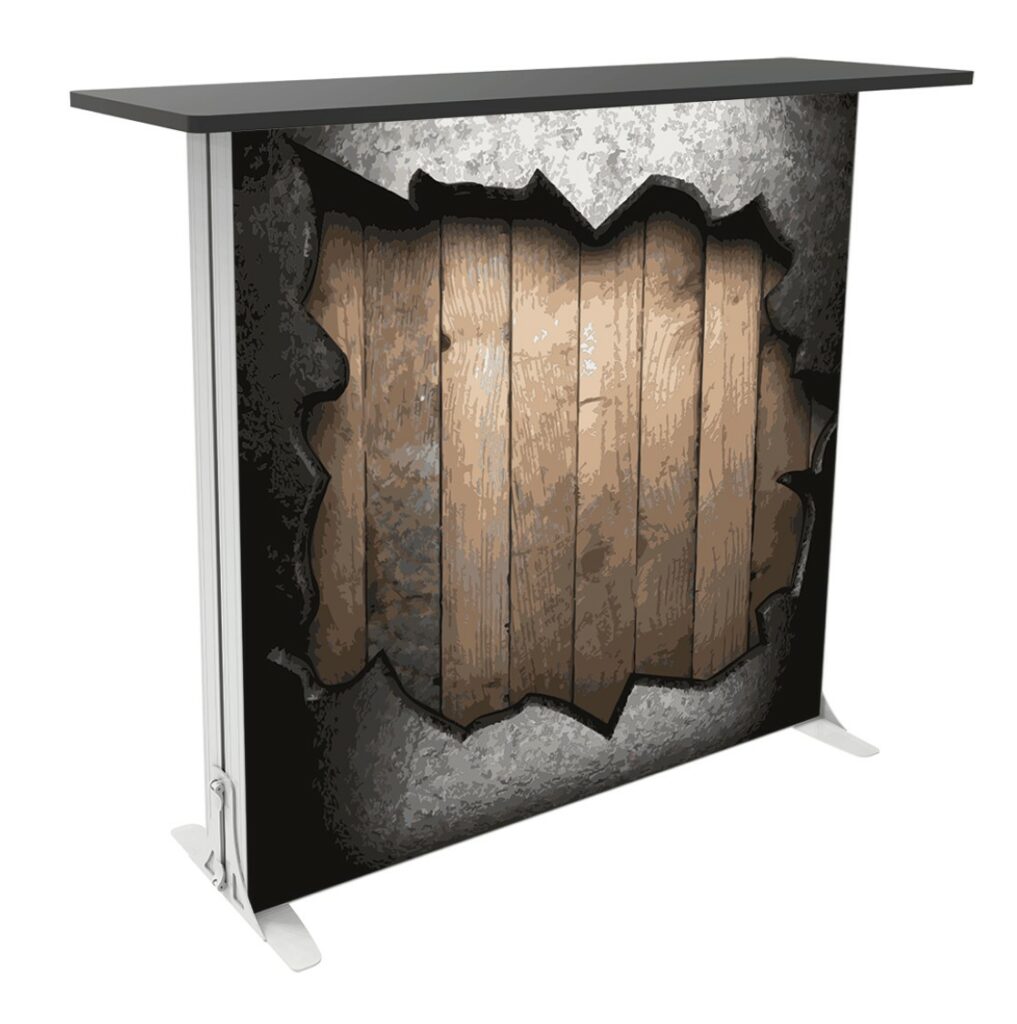 LightenUp Backlit Counter - Indy Displays