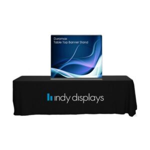Duramax Retractable Banner Stand Table Top Display - Indy Displays