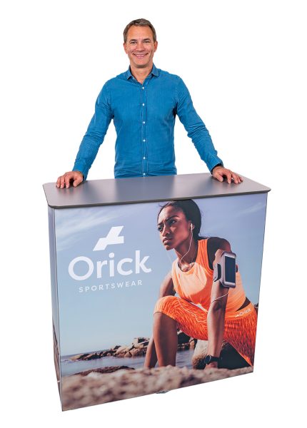 Expolinc Case & Counter Display - Indy Displays