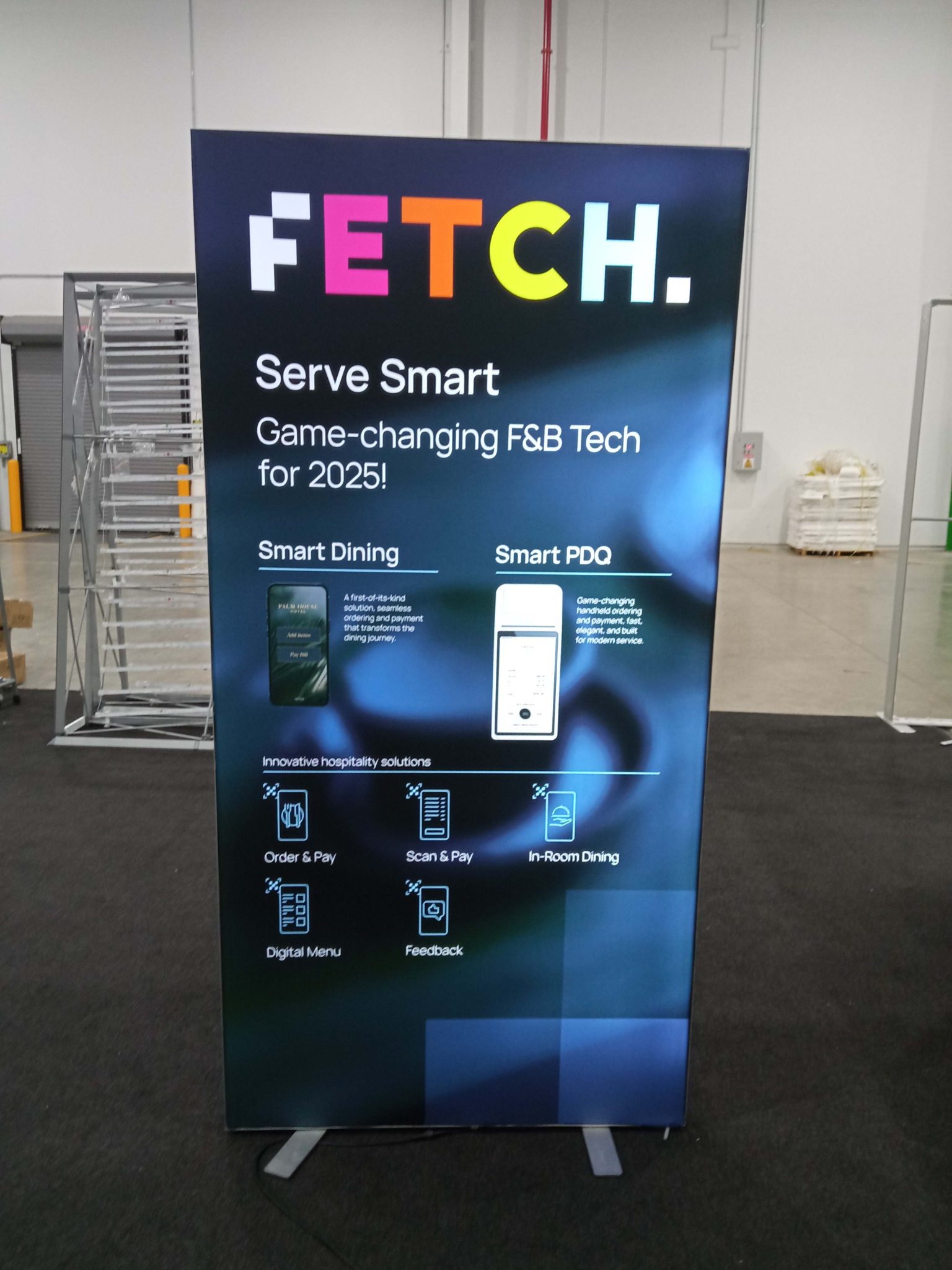 One Choice Light Box Banner Stand - Indy Displays