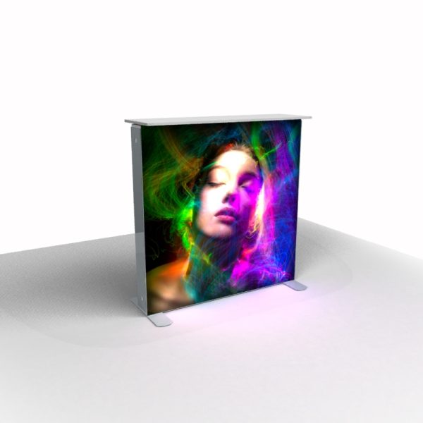 SEGO Modular Lightbox Counter 3.3 x 3.3 - Indy Displays