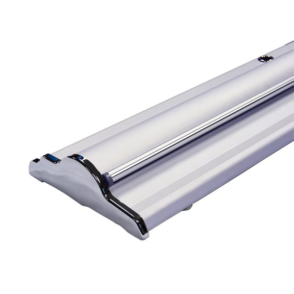 Cascade™ Retractable Banner Stand Back Wall - Indy Displays