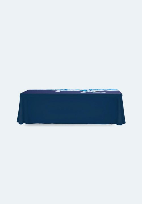 8' Closed Back Table Throw - Indy Displays